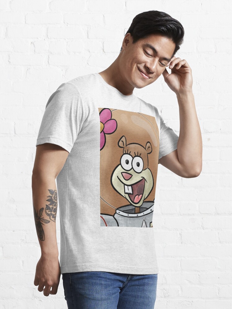"Sandy Cheeks" T-shirt for Sale by omgimpixled | Redbubble | spongebob ...