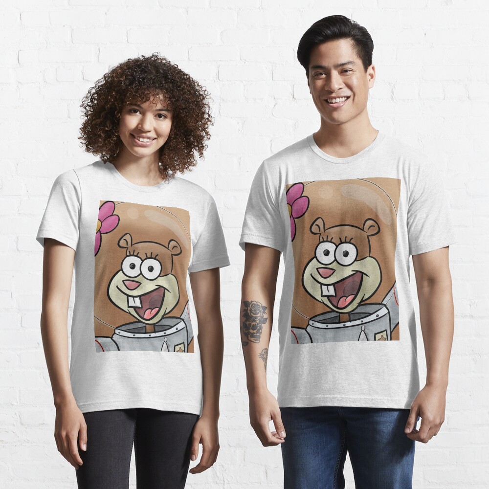 "Sandy Cheeks" T-shirt for Sale by omgimpixled | Redbubble | spongebob ...