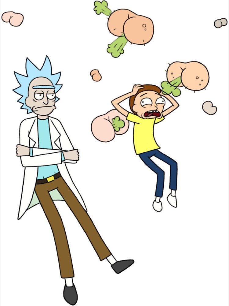 Imán «pedos a tope de rick y morty, rick y morty, pedo, morty, almiar ...