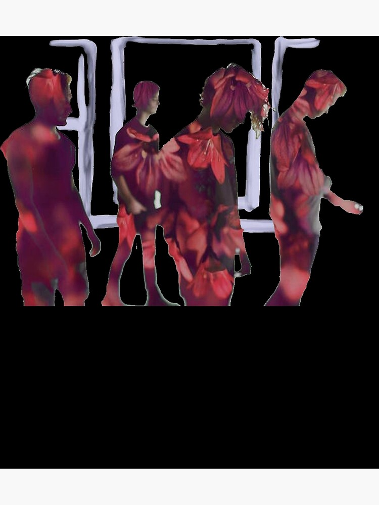 "Flor Band Logo + Members Sticker" Poster for Sale by harleyswan ...