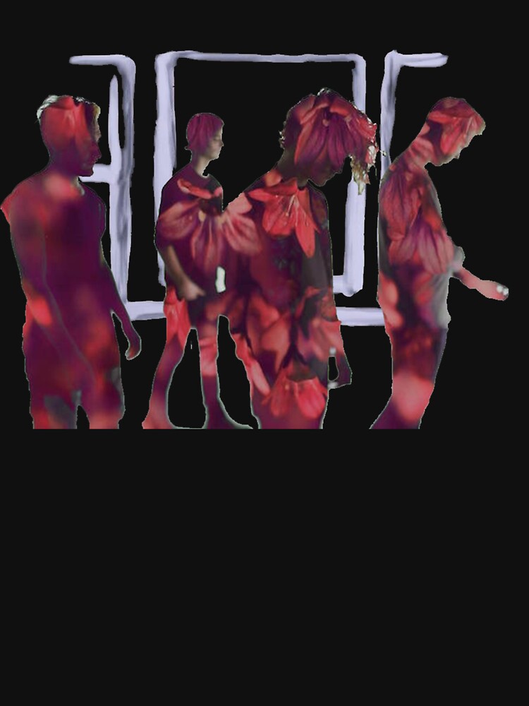 "Flor Band Logo + Members Sticker" T-shirt for Sale by harleyswan ...