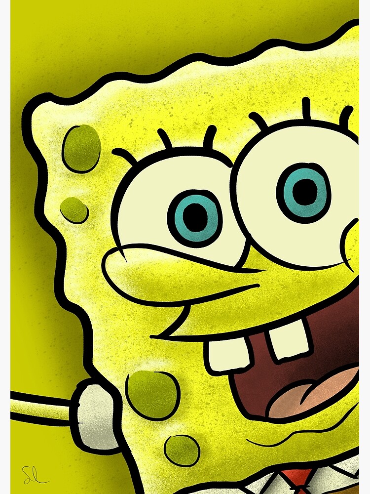 "Spongebob Squarepants" Art Print for Sale by omgimpixled | Redbubble