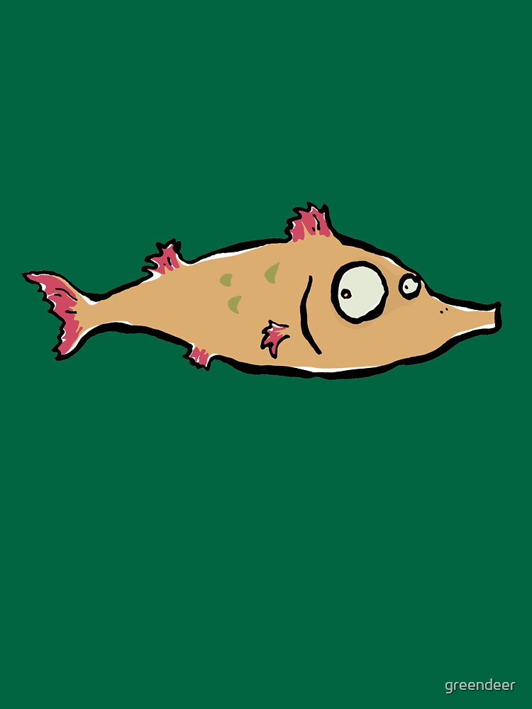 "the nosey nosefish" T-shirt by greendeer | Redbubble | nosefish t ...