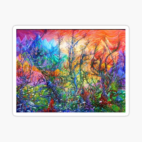 "Art millenium contemporary " Sticker for Sale by mtargui2022 | Redbubble