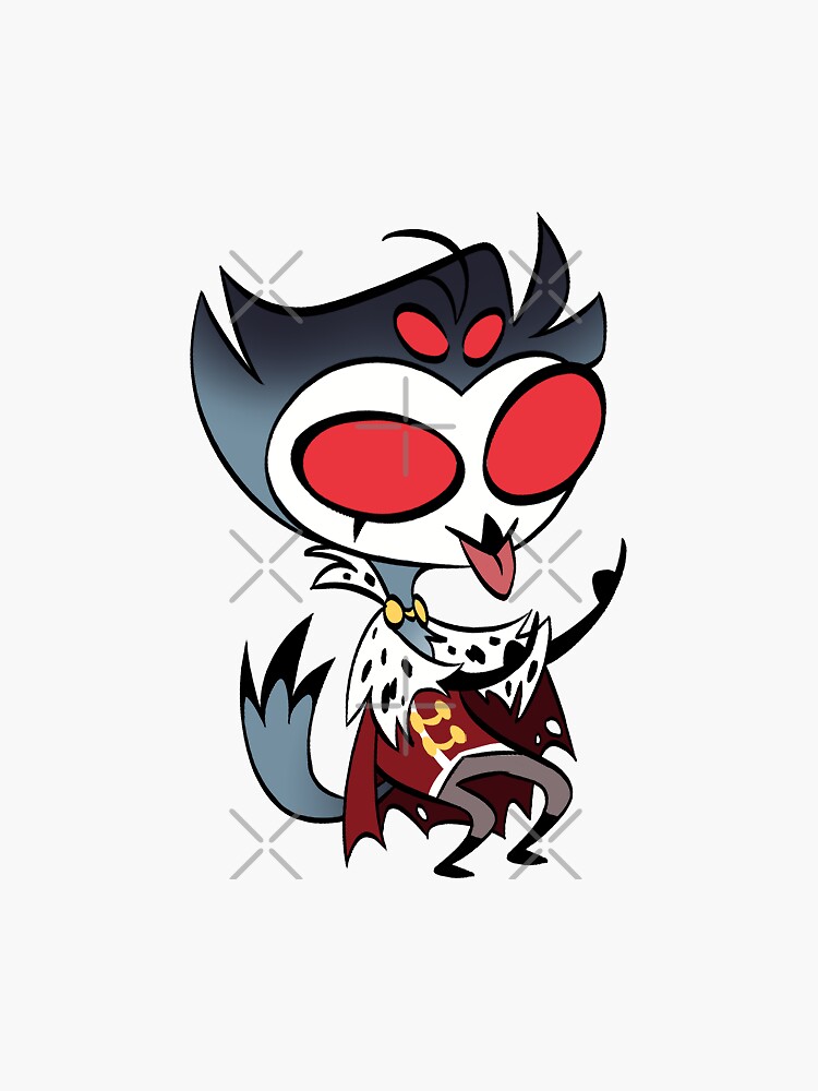 "Helluva Boss - Stolas" Sticker for Sale by -RotaS- | Redbubble