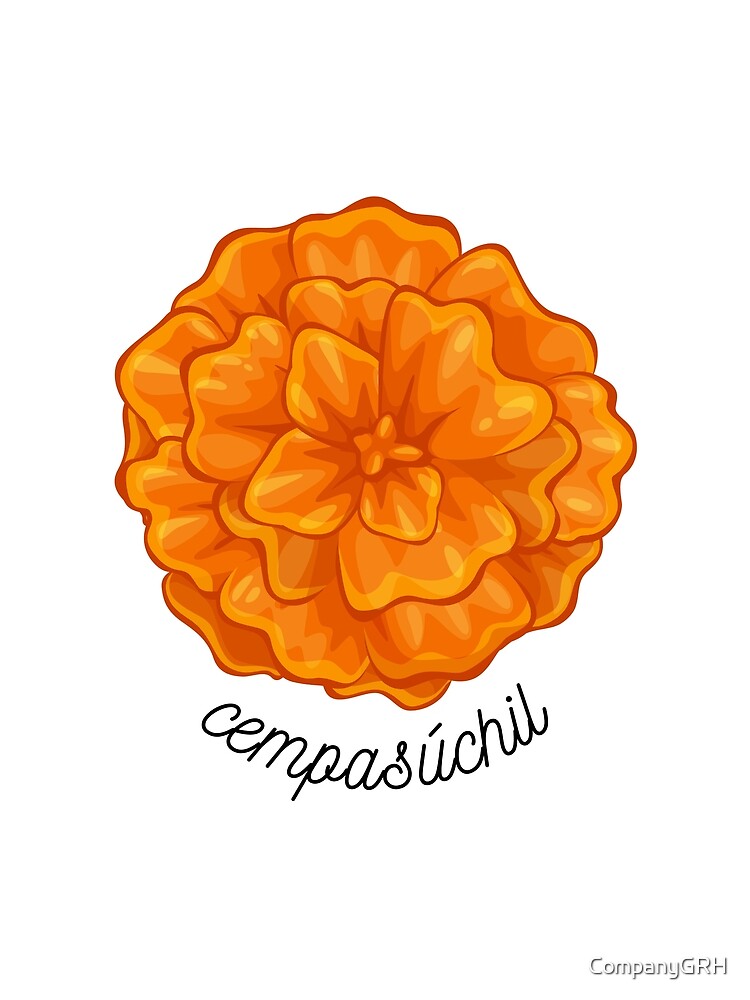 "Cempasuchil flower of death" Poster by CompanyGRH | Redbubble