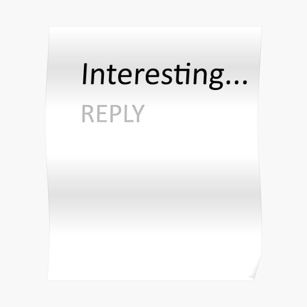 "The First Youtube Comment" Poster by RGpresdiffart | Redbubble