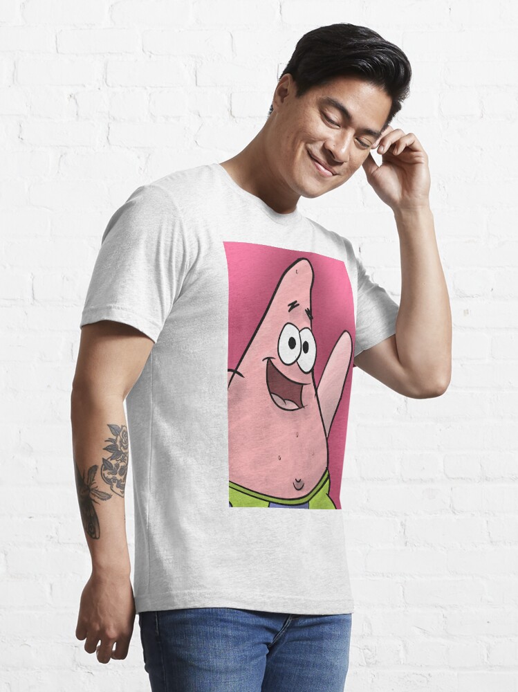 "Patrick Star" T-shirt for Sale by omgimpixled | Redbubble | spongebob ...