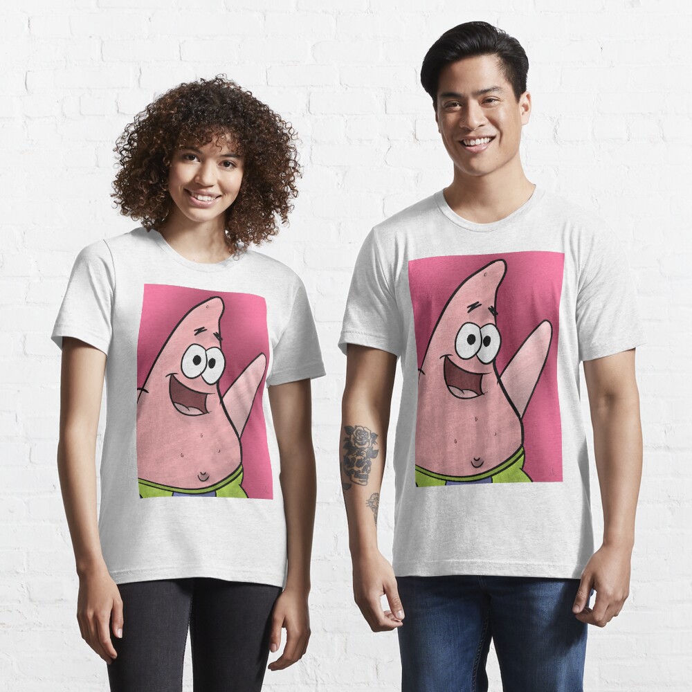 "Patrick Star" T-shirt for Sale by omgimpixled | Redbubble | spongebob ...