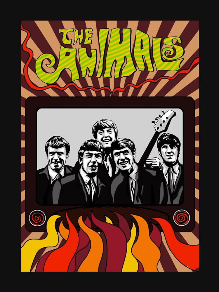 "The Animals Band, Eric Burdon Poster Sticker" T-shirt for Sale by ...