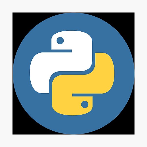 "circular python coding language logo" Photographic Print by ...