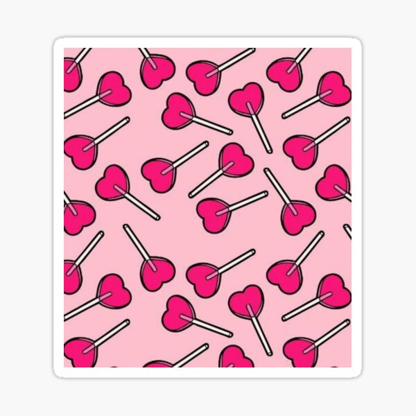 "pink wallpaper cute" Sticker for Sale by noelbaby | Redbubble