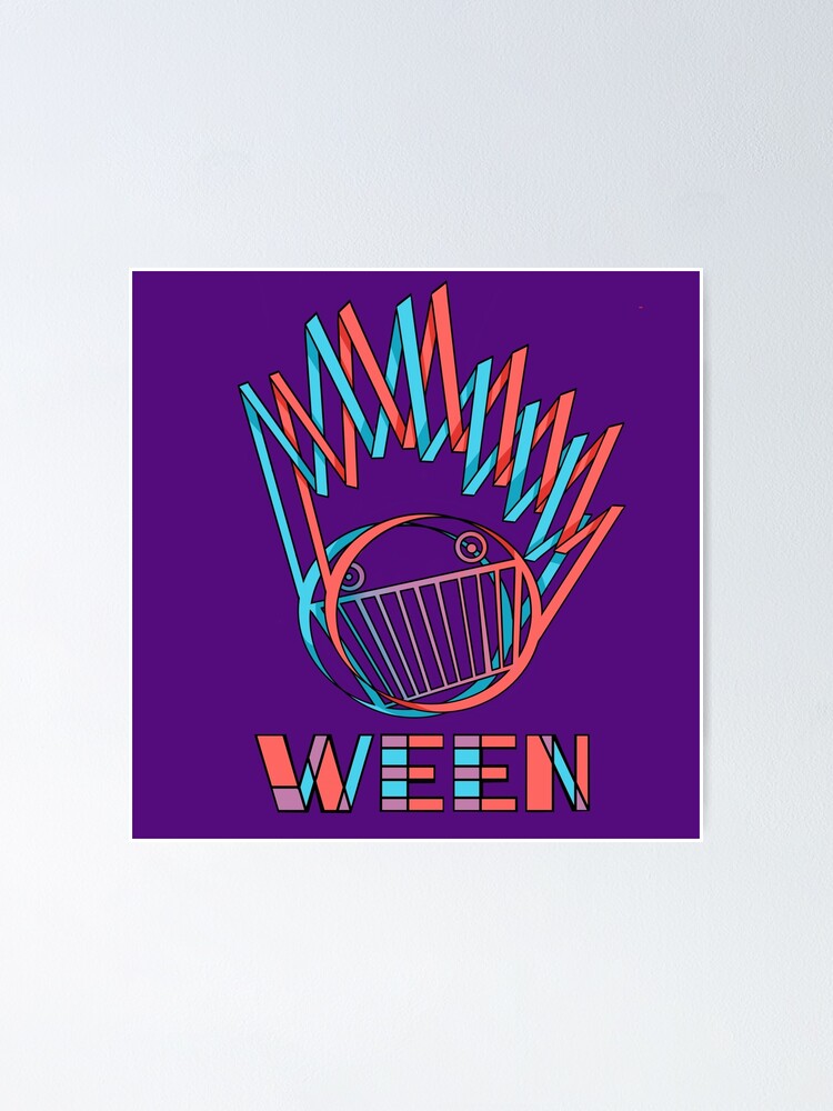 "Ween Boognish in 3D" Poster for Sale by Brooklynmpls | Redbubble