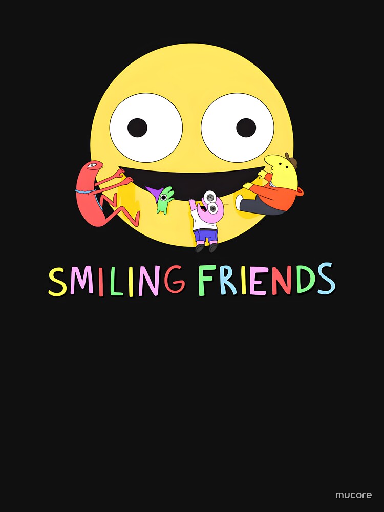 "Smiling Friends Logo" Classic T-Shirt for Sale by mucore | Redbubble