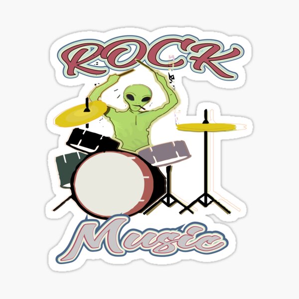 "ALien Rock and Roll music | mix with popular rock quotes and vintage ...