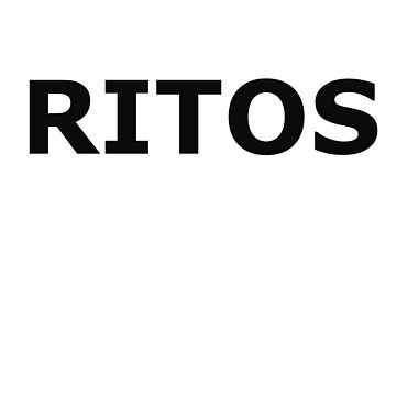 "RITOS" Sticker for Sale by Desinger12 | Redbubble