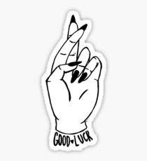 Fingers Crossed: Stickers | Redbubble