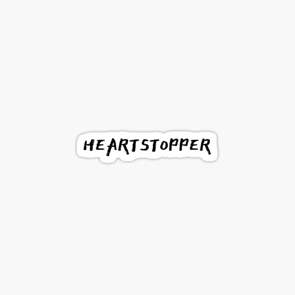 "Heartstopper" Sticker for Sale by Discendo | Redbubble