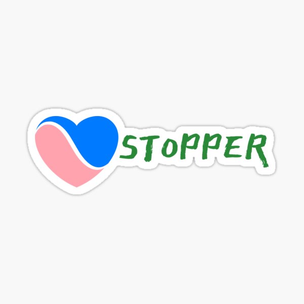 "Heartstopper" Sticker by Discendo | Redbubble