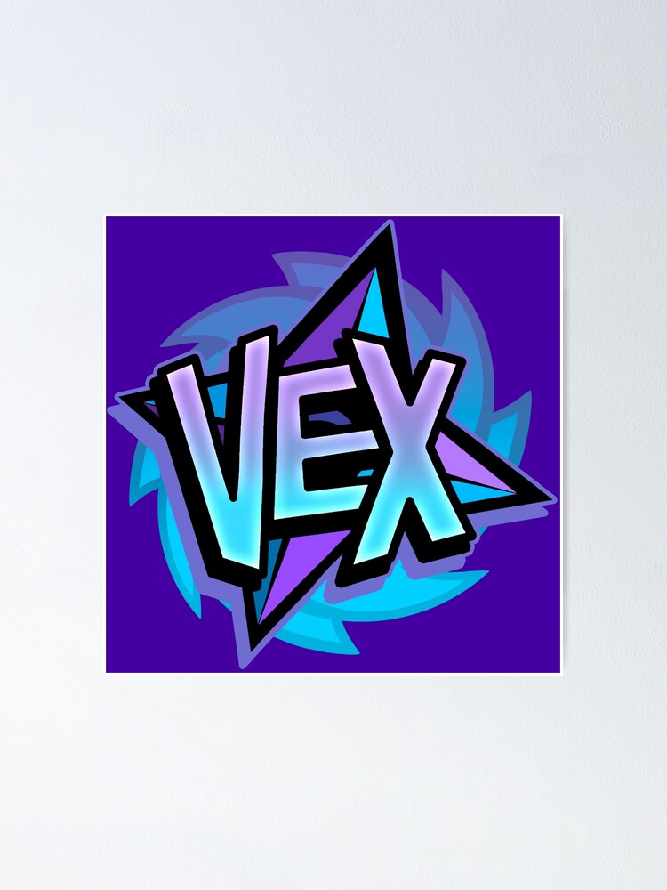 "Vex Logo Clean" Poster for Sale by EPX-Design | Redbubble
