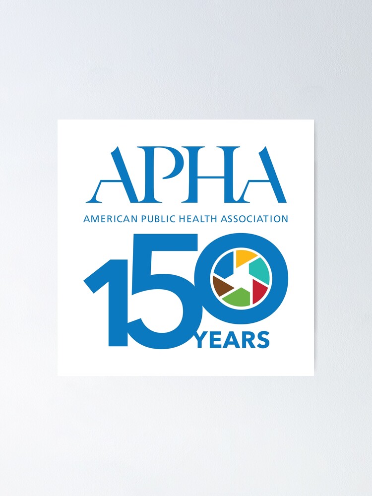 "APHA 150th anniversary logo, Full Color on White Collection" Poster by ...