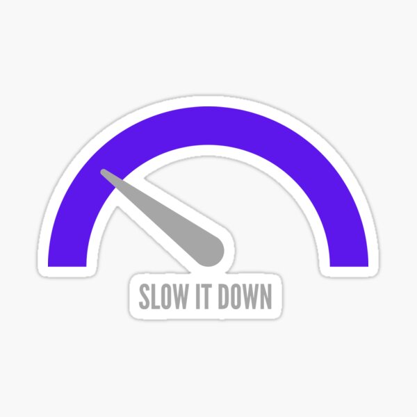 "slowly slow it down , cars , rider" Sticker for Sale by SUPERBO ...