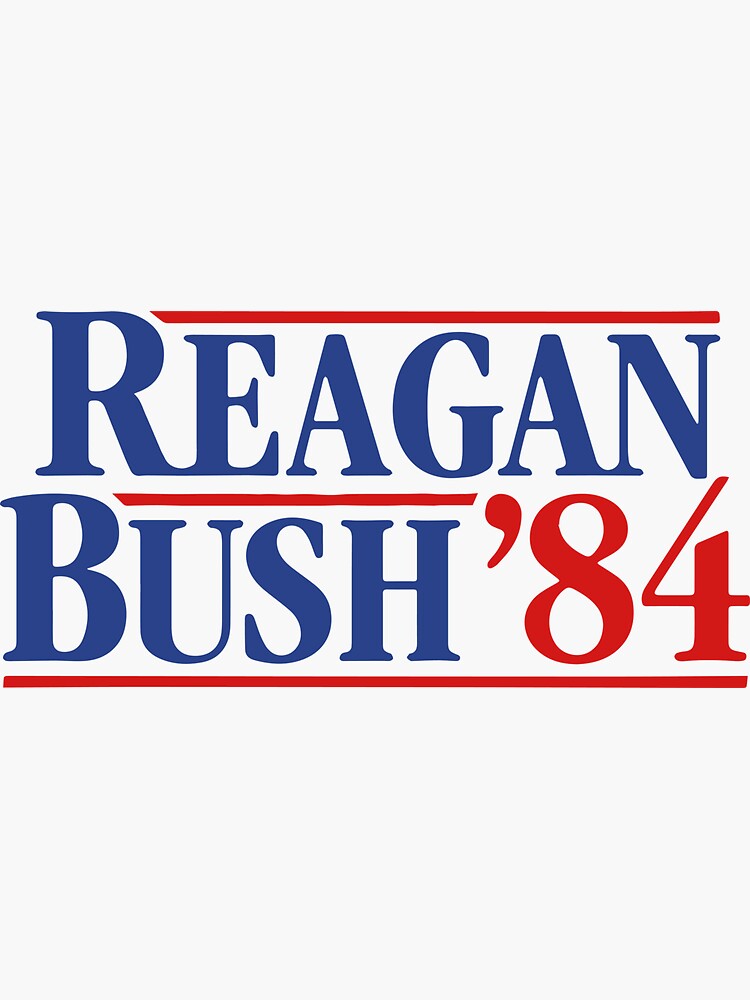 "The Reagan Campaign (Ronald Reagan 1984 US Election campaign logo ...