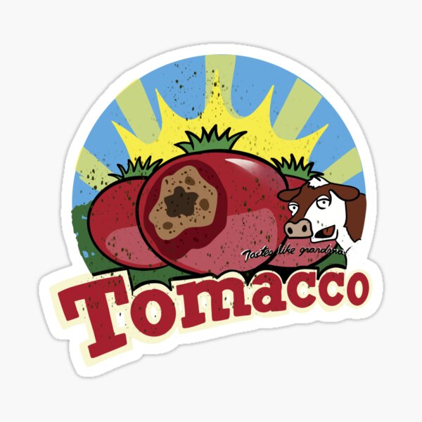"Tomacco Simpsons Design Art " Sticker for Sale by Nakamaprints | Redbubble
