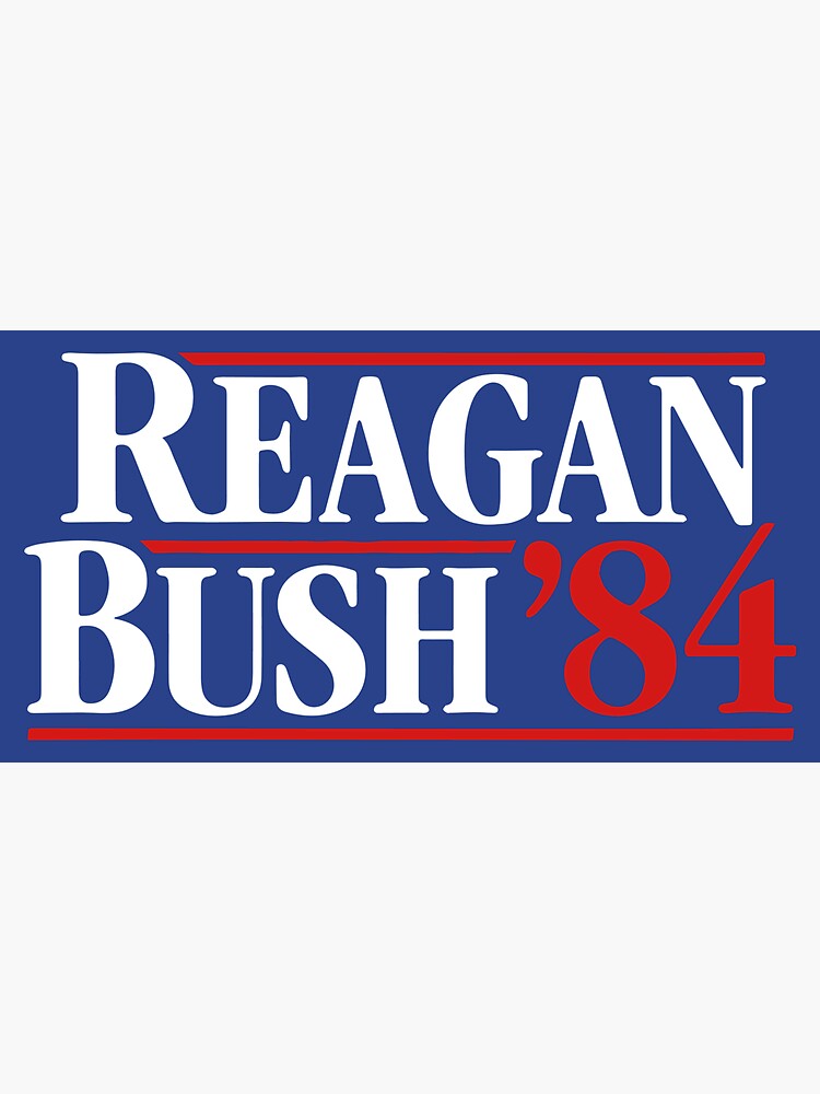 Ronald Reagan Campaign Logo 1984 RONALD REAGAN 3" INCH Campaign Pin