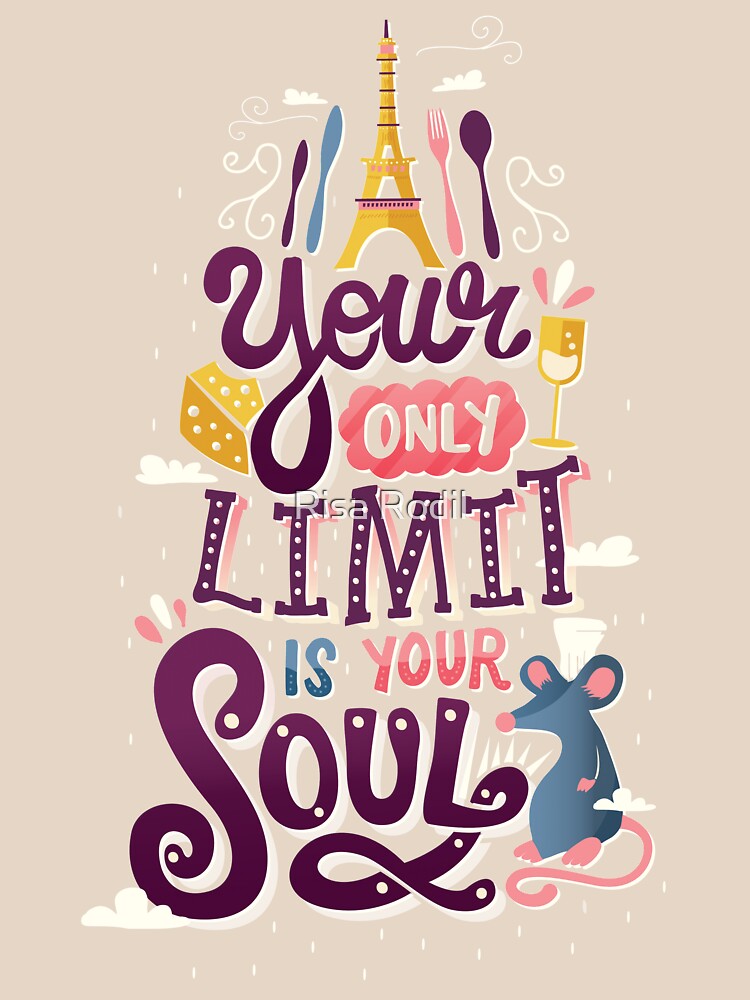 "Your Only Limit Is Your Soul" Essential T-Shirt for Sale by Risa Rodil ...