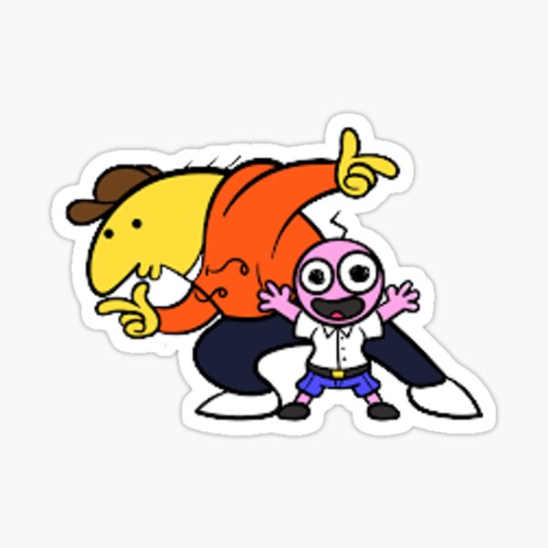 "Smiling Friends Gleb " Sticker for Sale by Storemerch | Redbubble