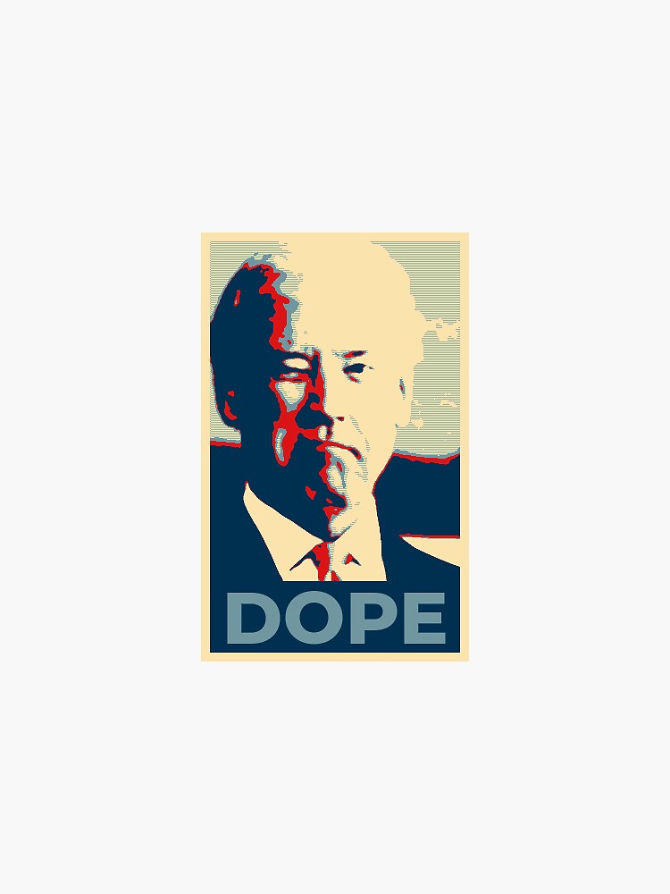 "DOPE" Sticker by Shtikers | Redbubble