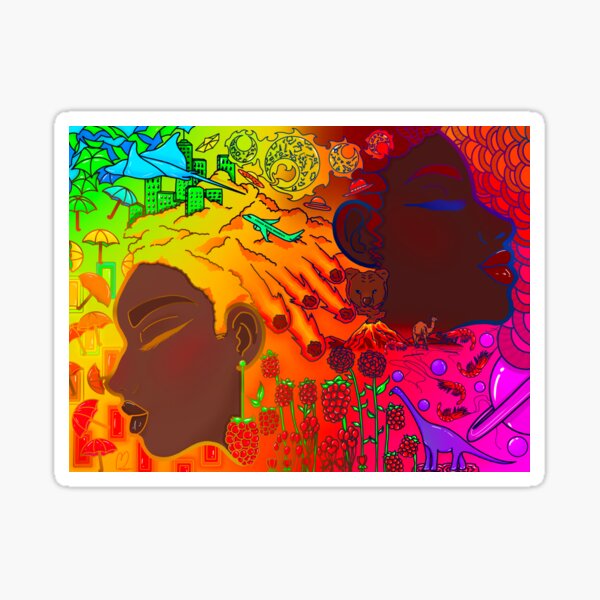 "Prolific World" Sticker for Sale by 00Erica00 | Redbubble