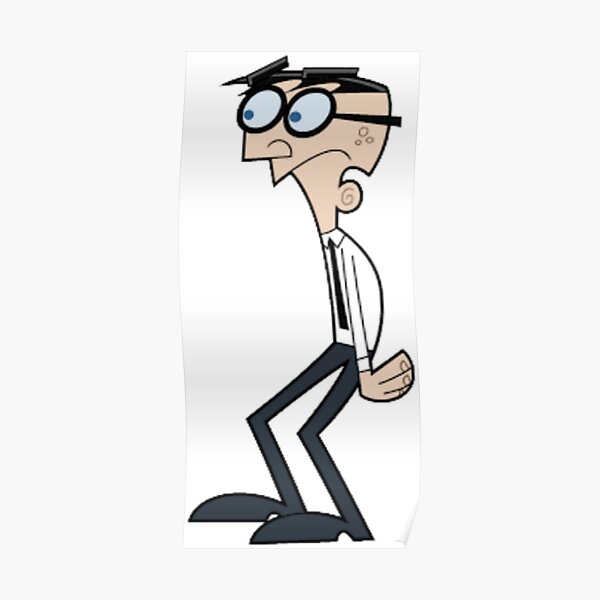 "fairly oddparents mr crocker" Poster by animedesigne4u | Redbubble