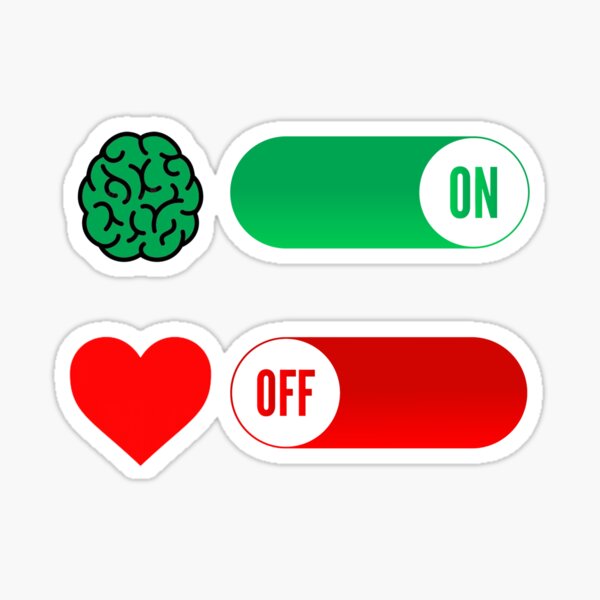 "switch on & off" Sticker for Sale by SEFIX-STORE | Redbubble