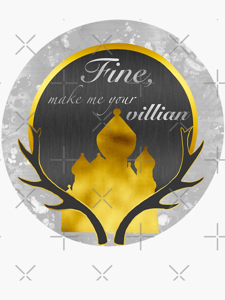 "Fine make your villian Darkling for Ravka" Sticker for Sale by ...