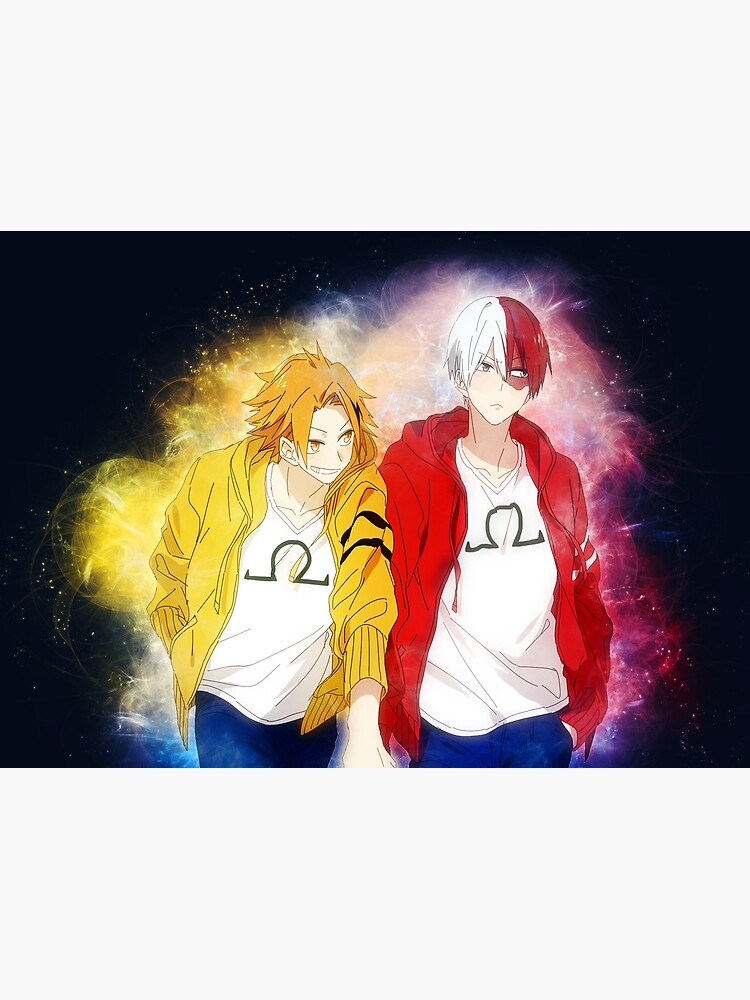"My hero Academia - Denki & Shoto Todoroki cosmic artwork" Poster for ...
