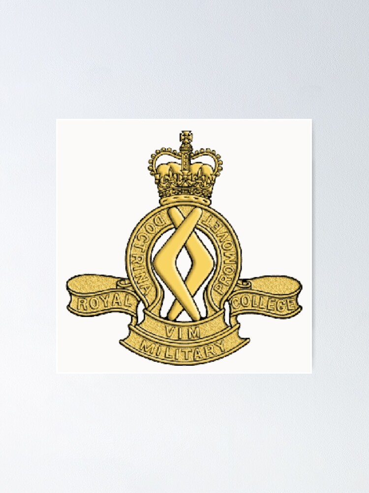 "RMC - Royal Military Collage Duntroon - insignia " Poster for Sale by ...