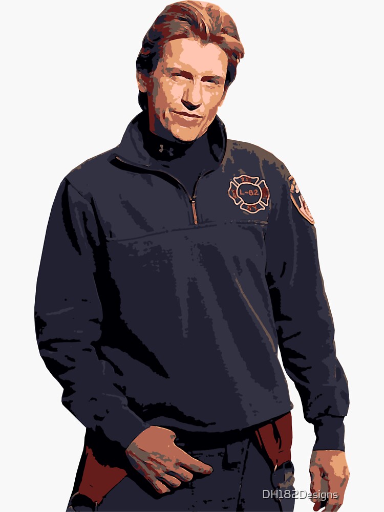 "Tommy Gavin - Rescue Me" Sticker for Sale by DH182Designs | Redbubble