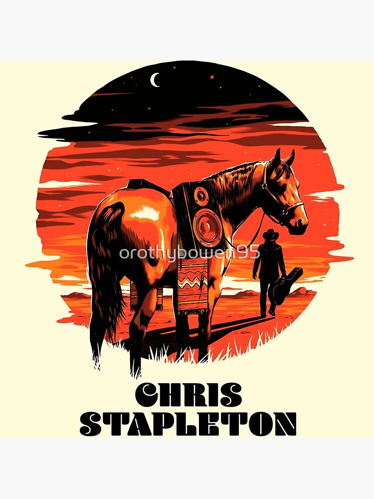 "CHRIS STAPLETON ALBUM 2022 ATINDEDEK1" Poster by orothybowen95 | Redbubble