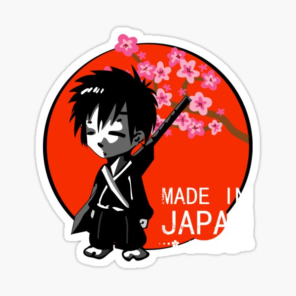 "Made In Japan- Japanese Samurai-Samurai with Sakura-Boy Samurai-Pink ...
