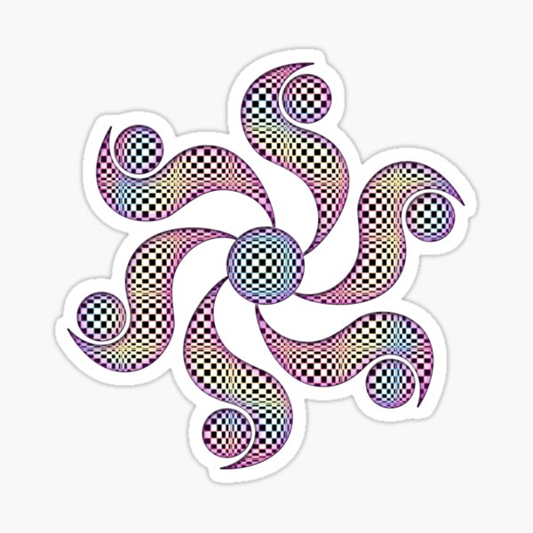 "Disco Swirls" Sticker for Sale by Belters | Redbubble