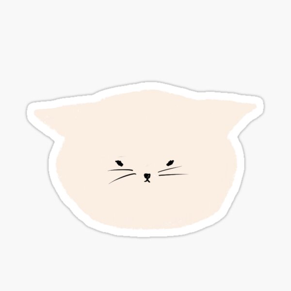 "Pawfi bad mood" Sticker by NoCucumber | Redbubble
