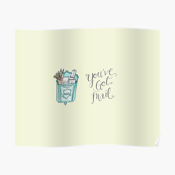 "Vintage You've Got Mail" Poster for Sale by bbrimberry | Redbubble