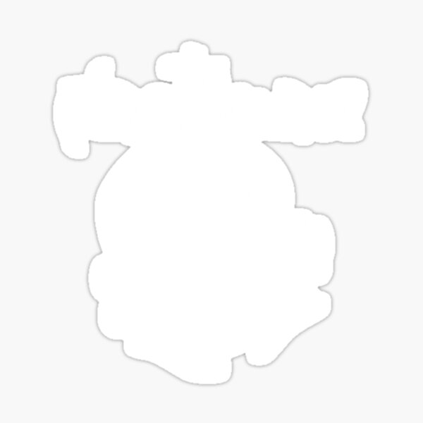 "Plastikman (White Version)" Sticker by mantrithesan | Redbubble