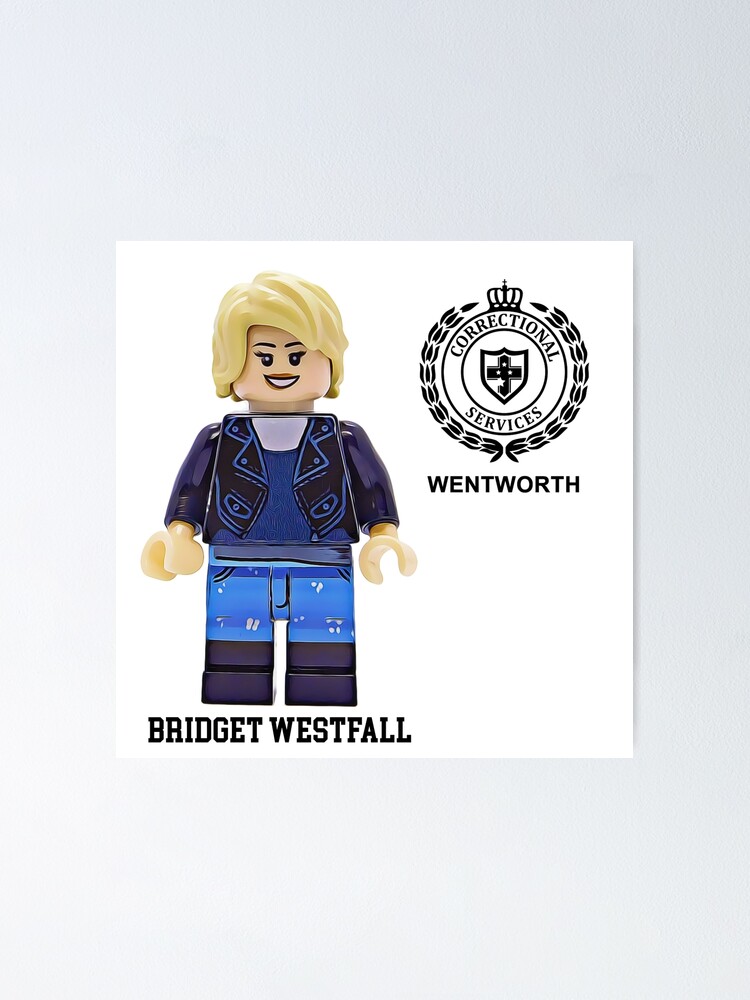 "Wentworth Bridget Westfall Figure" Poster by FigArt-TV-Show | Redbubble