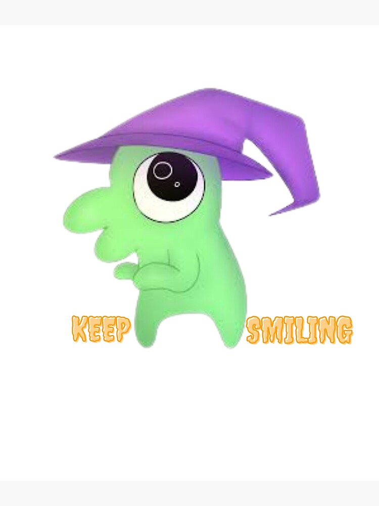 "Smiling Friends Gleb _ keep smiling " Poster by Hujjam | Redbubble