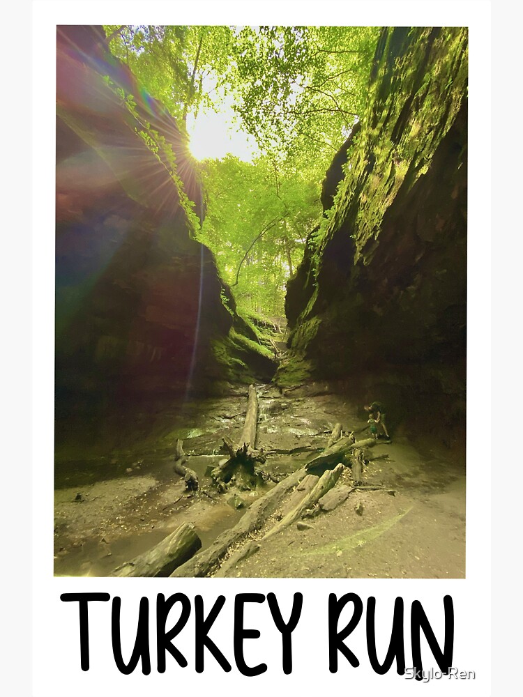 "Turkey Run State Park" Sticker for Sale by Skylo-Ren | Redbubble
