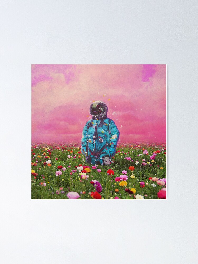 "The Flower Field" Poster by seamless | Redbubble