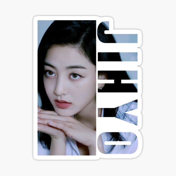 "Park Jihyo" Sticker for Sale by Ryuell | Redbubble